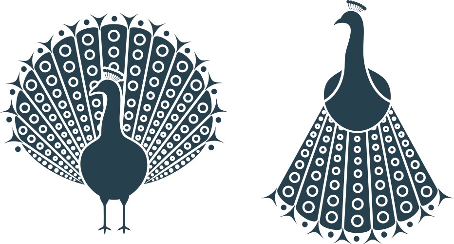 Peacock Vector Art Mehndi Peacock High Res Vector Graphic Getty