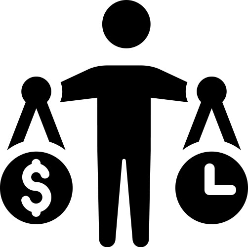 Budget estimate icon Royalty Free Vector Image