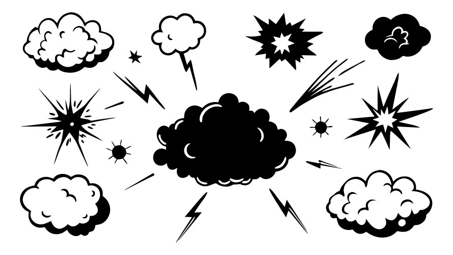 Cartoon legs in shoes comic retro feet Royalty Free Vector