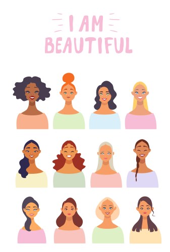 Cute girls Royalty Free Vector Image - VectorStock