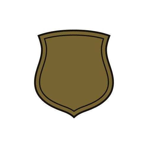 Security guard logo design shield template Vector Image