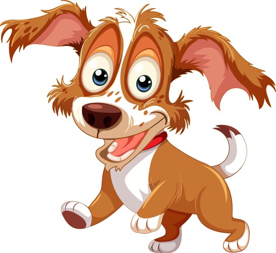 Playful puppy Royalty Free Vector Image - VectorStock