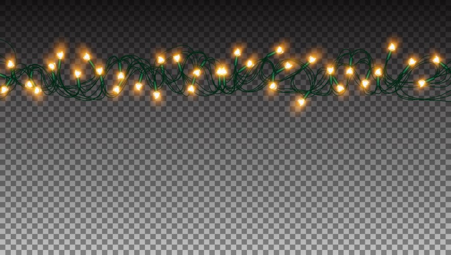 String Lights Transparent Background Vector Images (over 5,600)