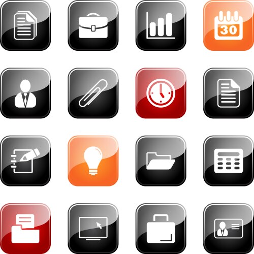 Web icons Royalty Free Vector Image - VectorStock