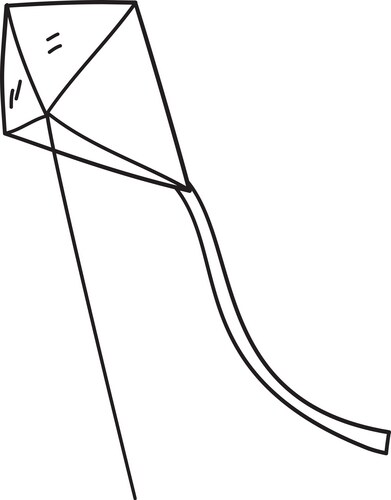 Kite Outline Vector Images (over 2,900)