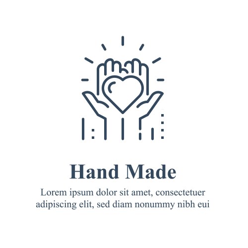 Handmade Made Hand Vector Images (over 9,200)