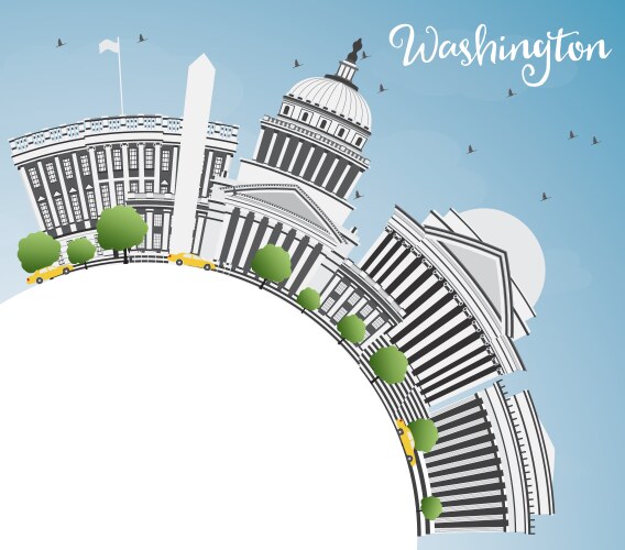 Washington Dc Skyline Vector Images (over 750)