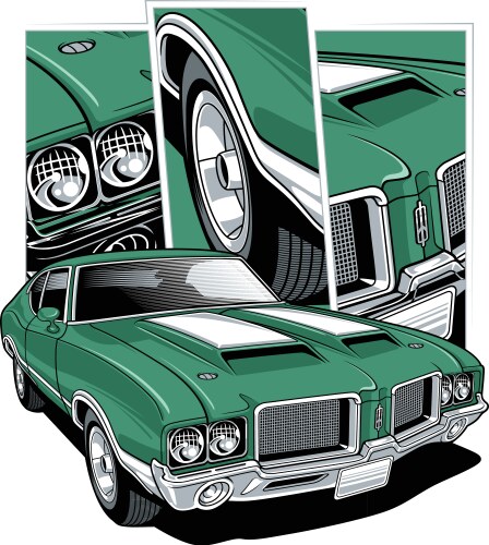Muscle Car Vector Images (over 9,700)