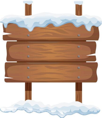 Overgrown sign board Royalty Free Vector Image