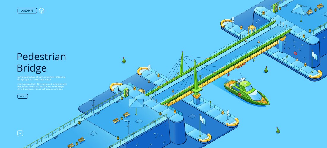 Isometric Bridge Vector Images (over 2,500)