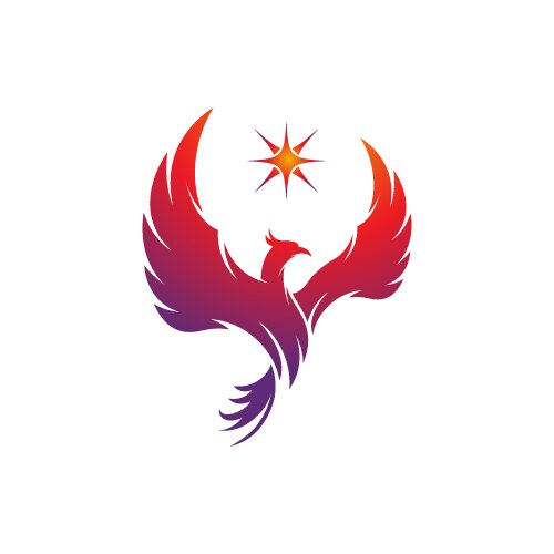 Phoenix icon Royalty Free Vector Image - VectorStock