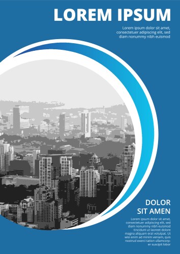 Cover design template Royalty Free Vector Image