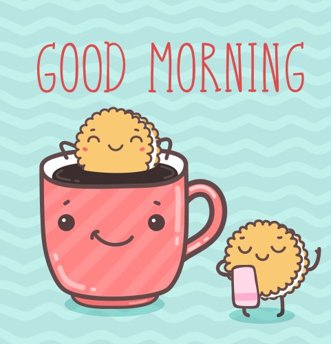 Funny Good Morning Vector Images (over 1,600)