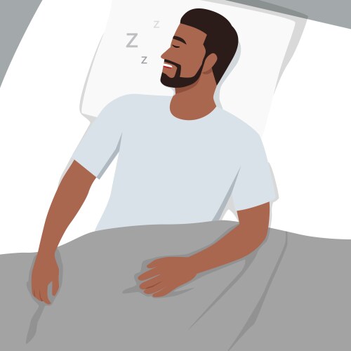 Man Sleeping in Bed Cartoon Vector Images (over 2,900)