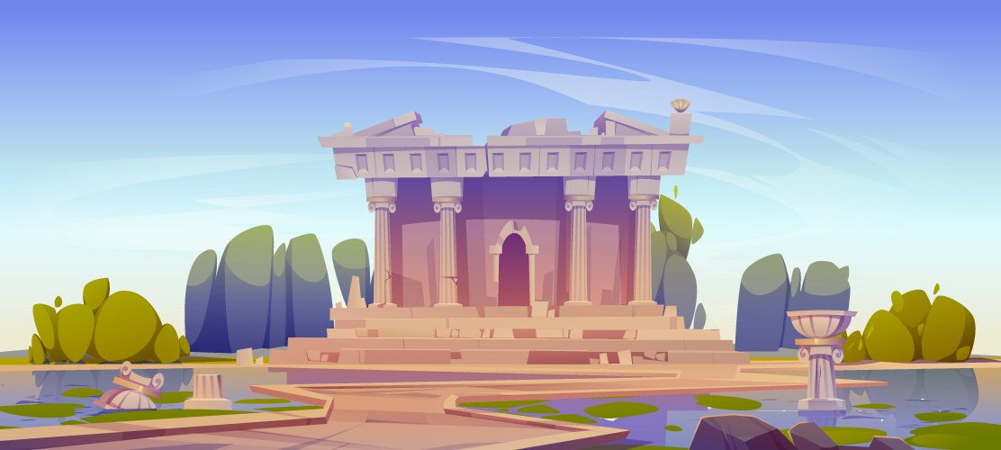 Temple Cartoon Vector Images (over 8,700)