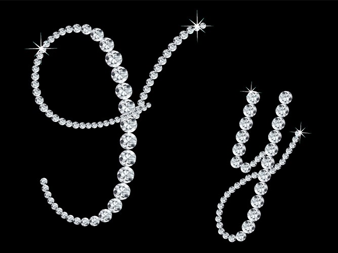 Y Letter In Diamond