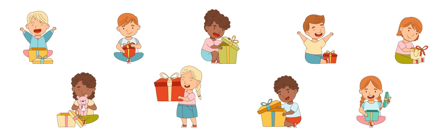 Receive Gift Vector Images (over 7,600)