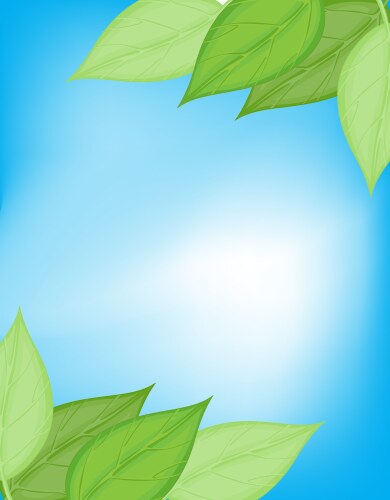 A green frame Royalty Free Vector Image - VectorStock