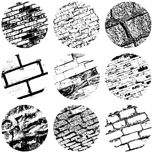 Brickwall overlay texture Royalty Free Vector Image