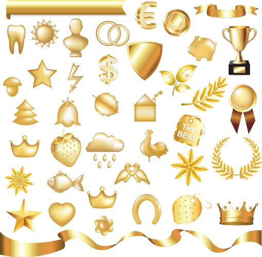 Gold Sheet Vector Images (over 7,600)