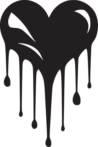Dripping heart Vector Images & Graphics for Commercial Use | VectorStock