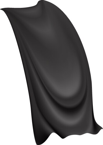 Realistic set of red cloaks with hoods Royalty Free Vector