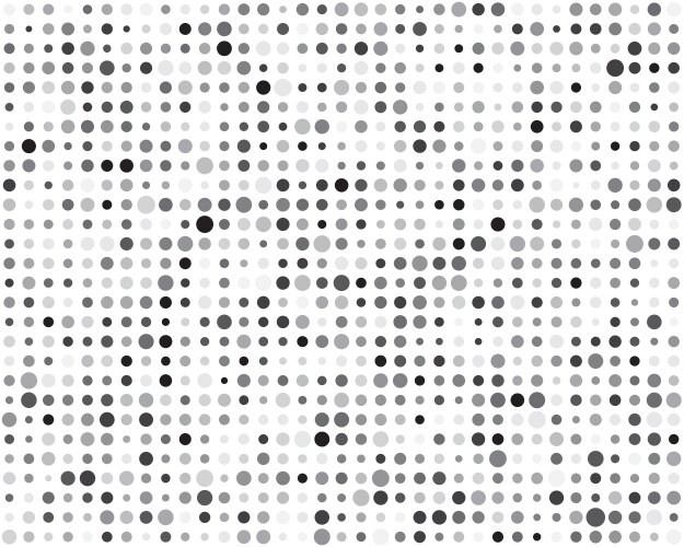 Circles random size seamless pattern Royalty Free Vector