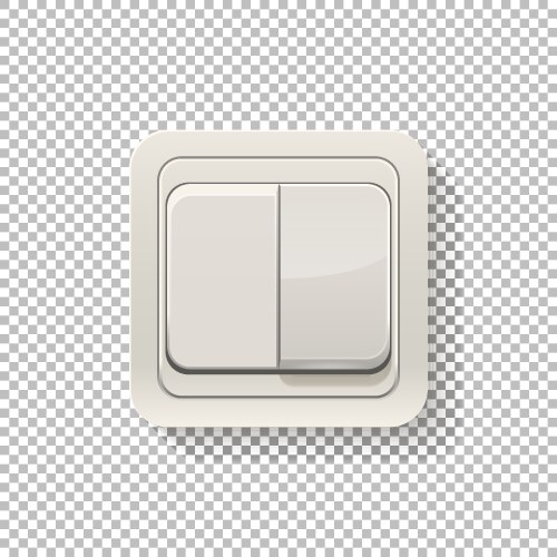 Realistic switch Royalty Free Vector Image - VectorStock