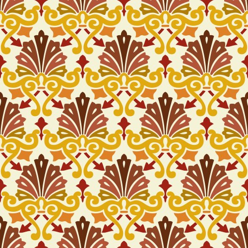 Classic vintage seamless pattern Royalty Free Vector Image
