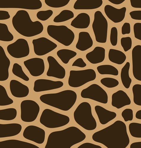 Giraffe texture Royalty Free Vector Image - VectorStock