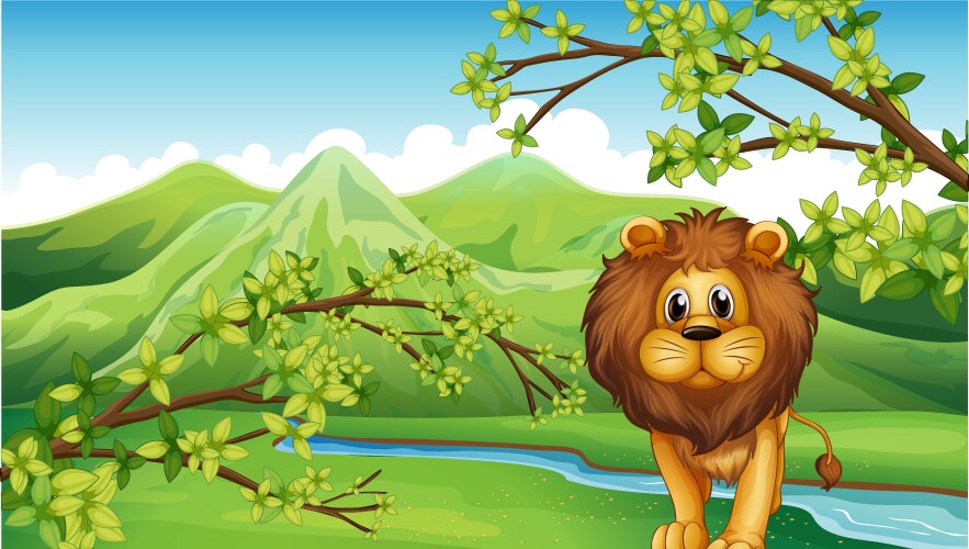 Mountain Lion Cartoon Clipart