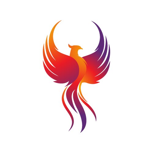 Phoenix icon Royalty Free Vector Image - VectorStock