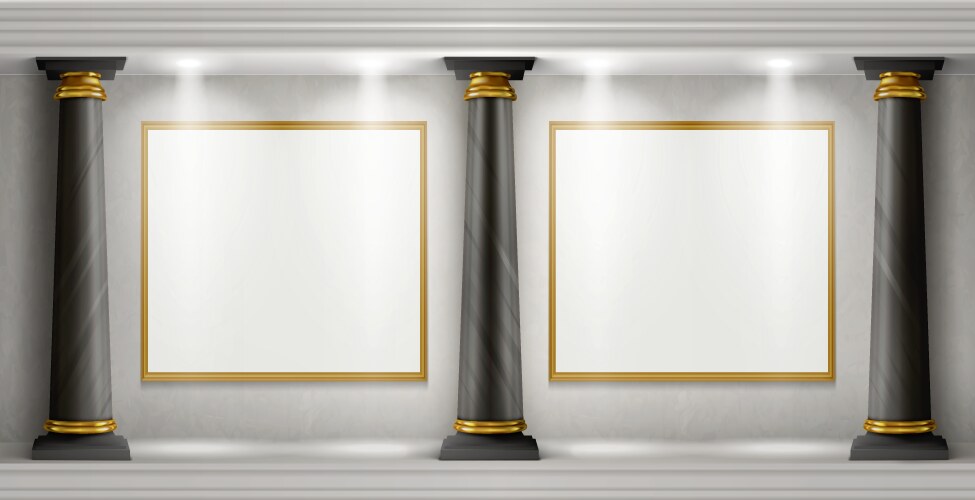 Greek Pillars Border