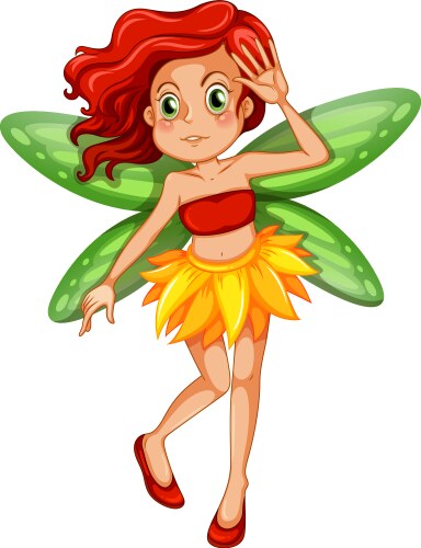 Cartoon fairy Royalty Free Vector Image - VectorStock