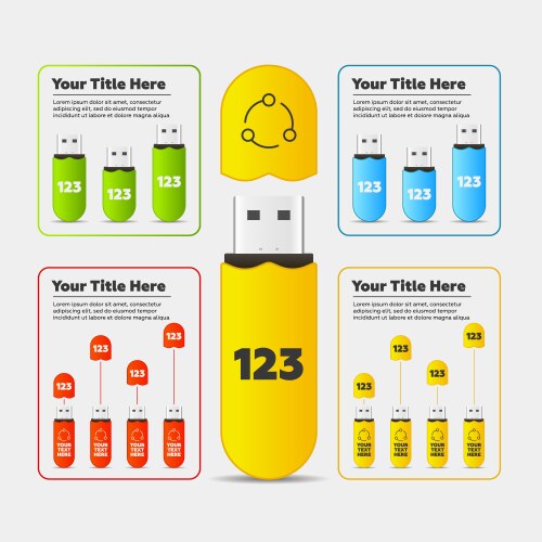 Infographic process chart template Royalty Free Vector Image