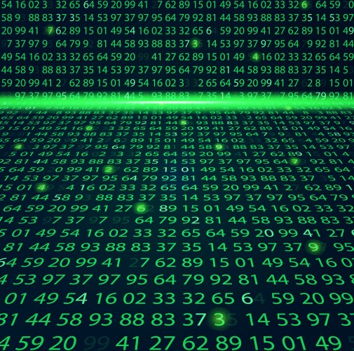 Programming console with dark background coding Vector Image Programming console with dark background coding Vector Image
