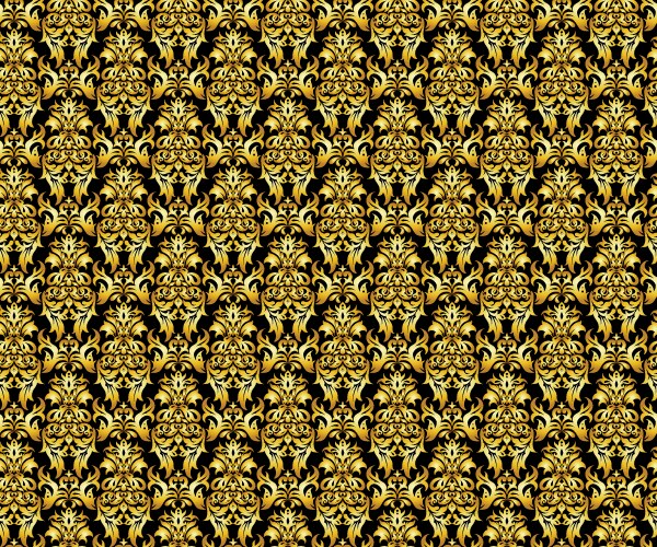Dark seamless pattern Royalty Free Vector Image