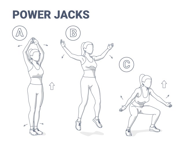 Jumping Jacks Vector Images (over 670)