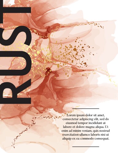 Rust Watercolor Vector Images (over 920)