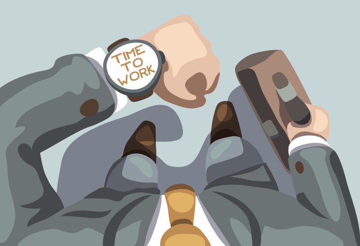 Work Time Vector Images (over 100,000)