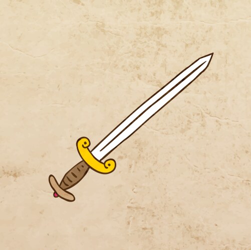 Sword Cartoon Vector Images (over 24,000)