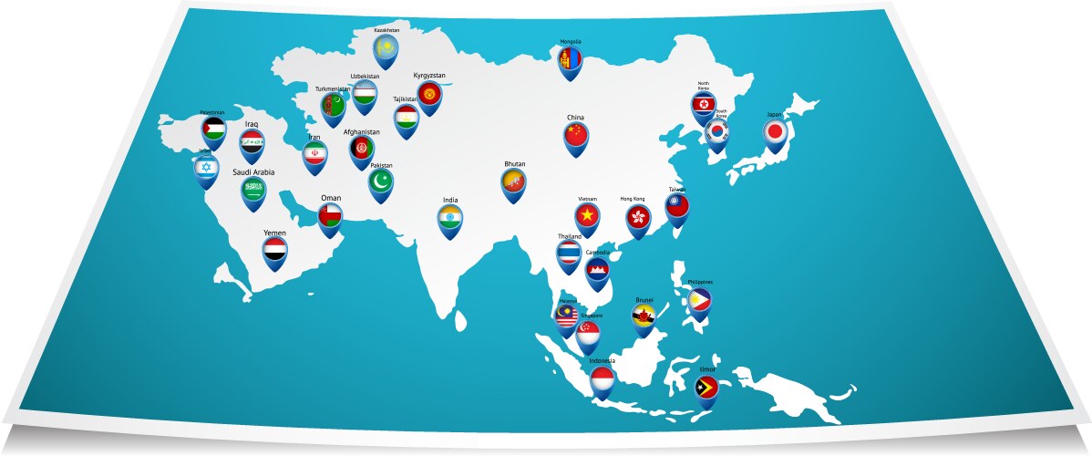Asian Map Vector Images (over 18,000)
