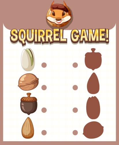 Educational children game matching for kids Vector Image