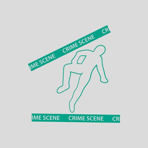 Crime scene body outline Vector Images & Graphics for Commercial Use ...