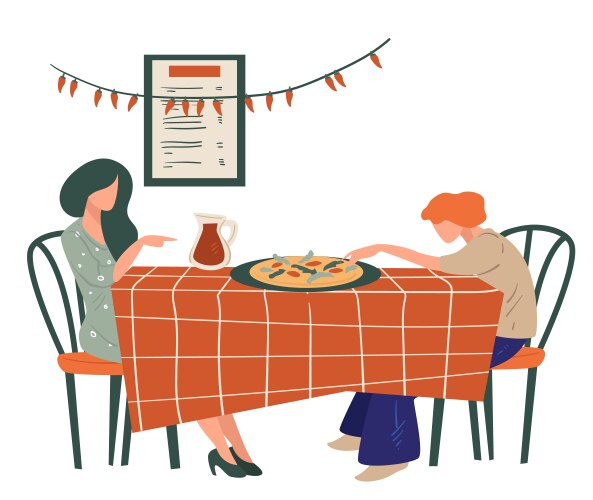 Friends Eating Vector Images (over 8,000)