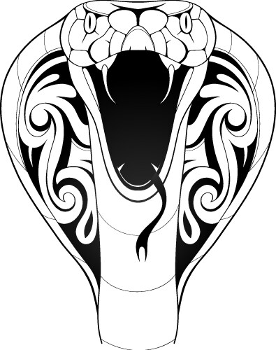 Taurus tattoo as zodiac symbol Royalty Free Vector Image