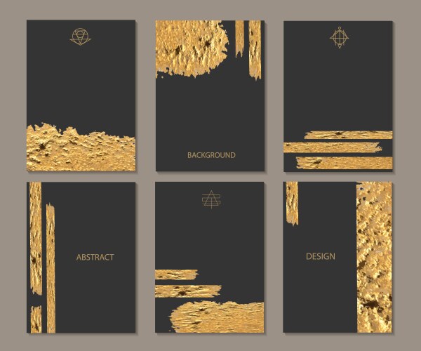 Set of templates Royalty Free Vector Image - VectorStock