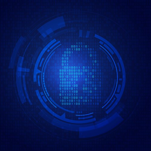 Cyber shield Royalty Free Vector Image - VectorStock
