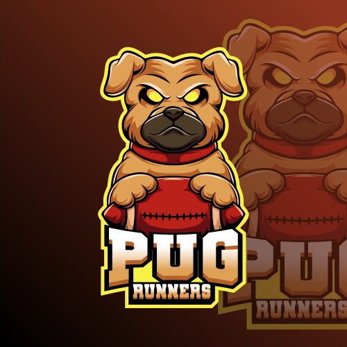 Pug Logo Vector Images (over 2,900)
