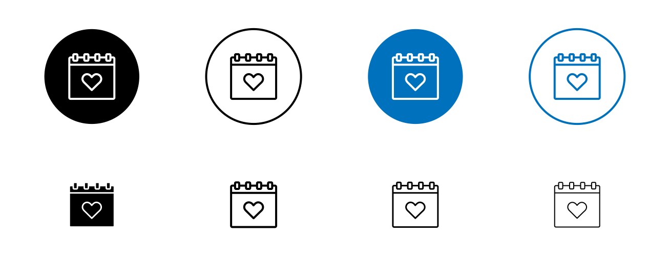 Special event icon set timeline symbol Royalty Free Vector